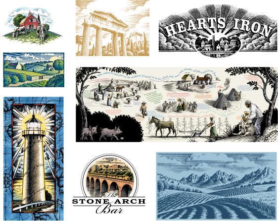 Ken Jacobsen Illustration -Scenes and Landscapes, Page 2